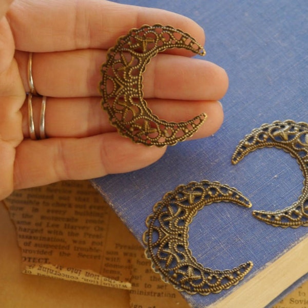Filigree Moon - Etsy