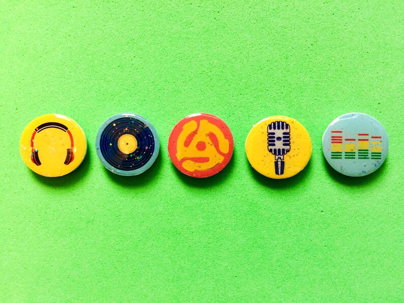 Retro Music Magnet Sets Refrigerator Magnets Home Office - Etsy