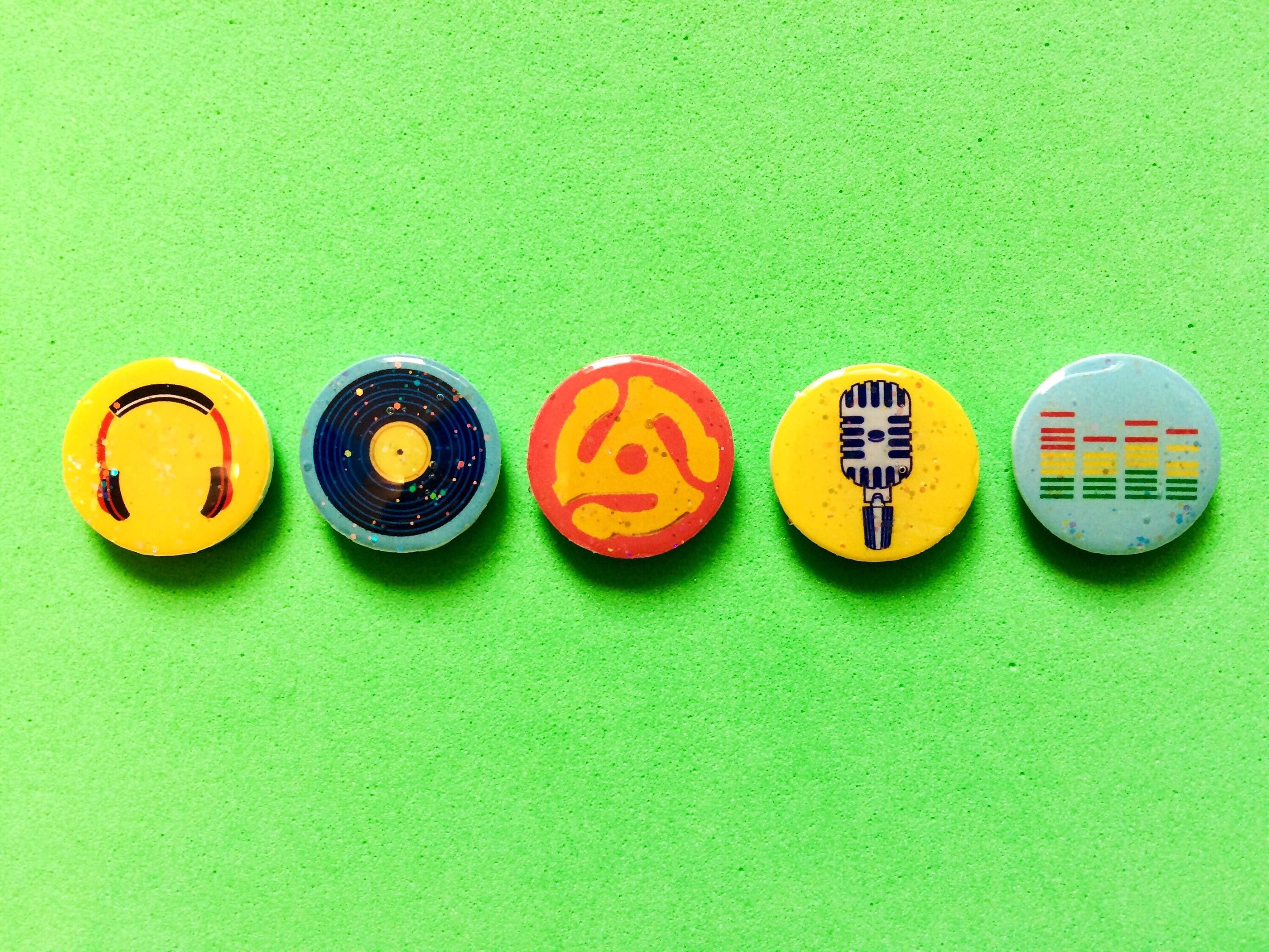 Retro Music Magnet Sets Refrigerator Magnets Home Office - Etsy