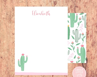 Cactus stationery | Etsy