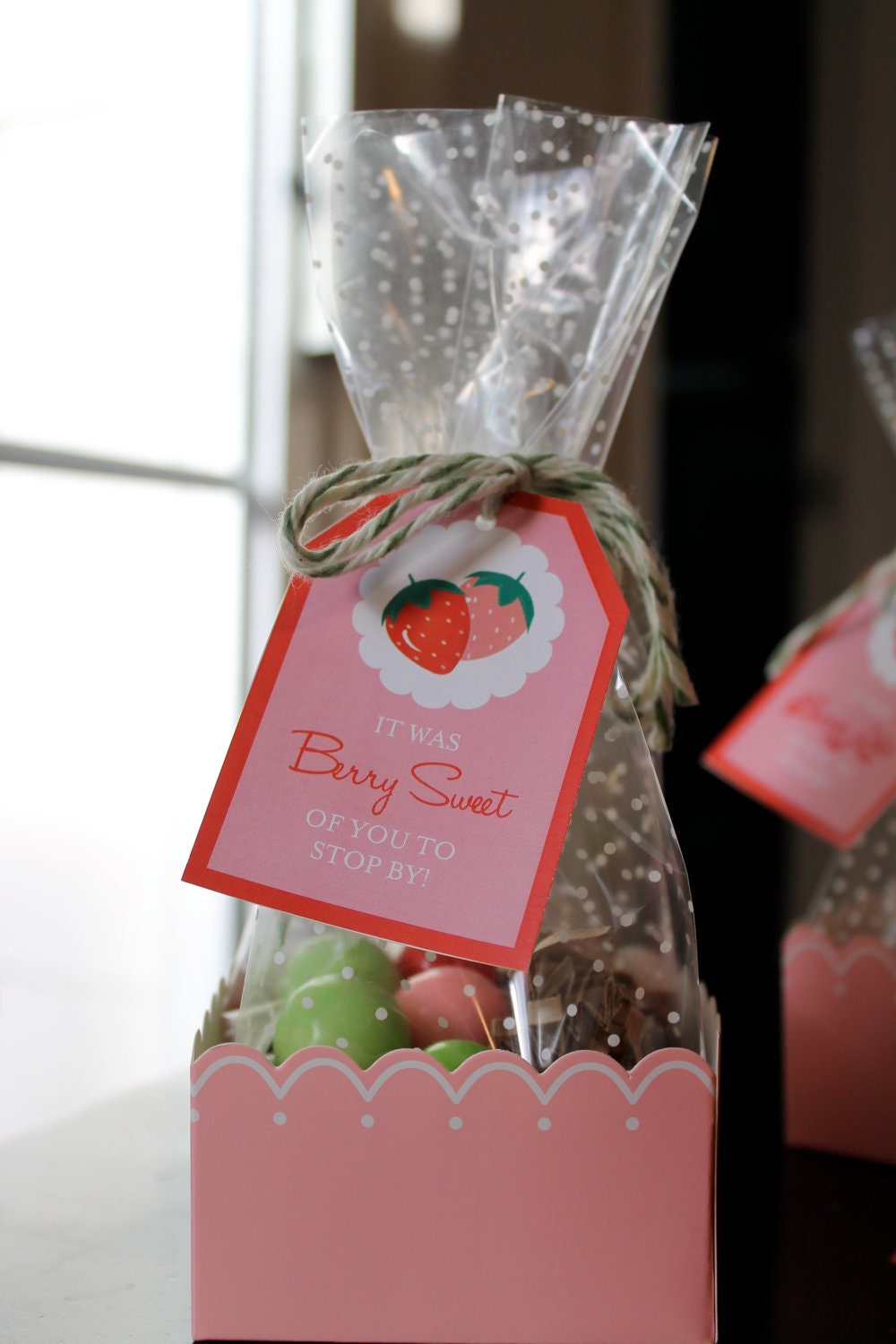 Personalized Printable Berry Special Strawberry Birthday - Etsy