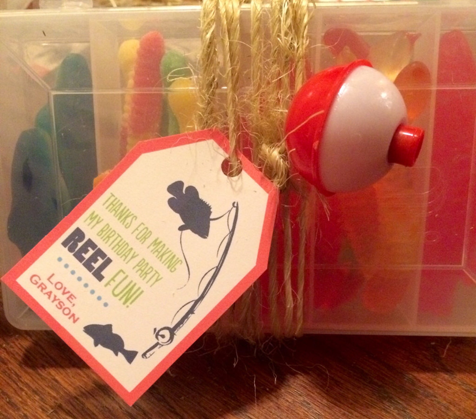 DIY Printable Fish Party Themed Favor Tags Lovely Little - Etsy