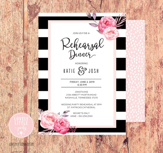 Kate Spade Invite Etsey