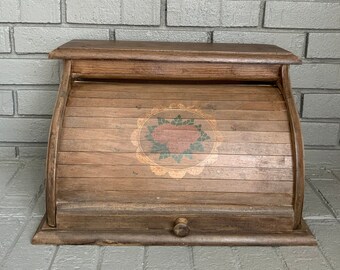 Wooden Bread Box - Etsy