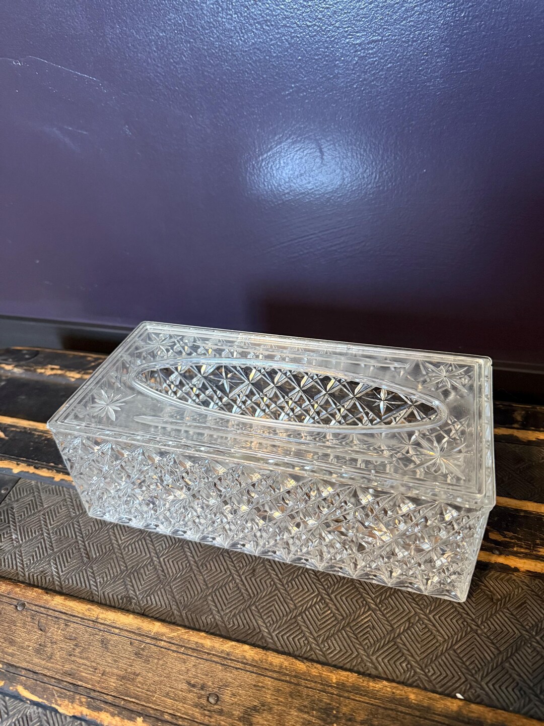 Vintage 50s Tissue Box Mid Century Lucite Kleenex Conatiner - Etsy