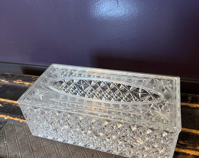 Vintage 50’s Tissue Box Mid Century Lucite Kleenex Conatiner - Etsy