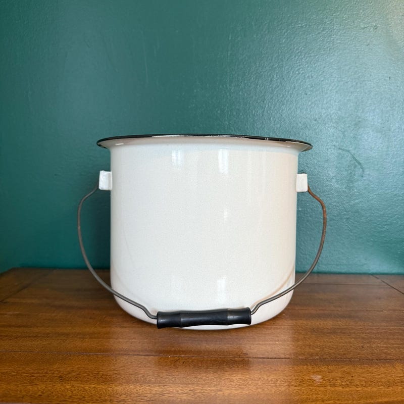 Enamel Bucket - Etsy