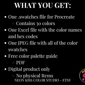 Knit & Cider Color Palette for Procreate, Canva – 30 Colors With Hex ...