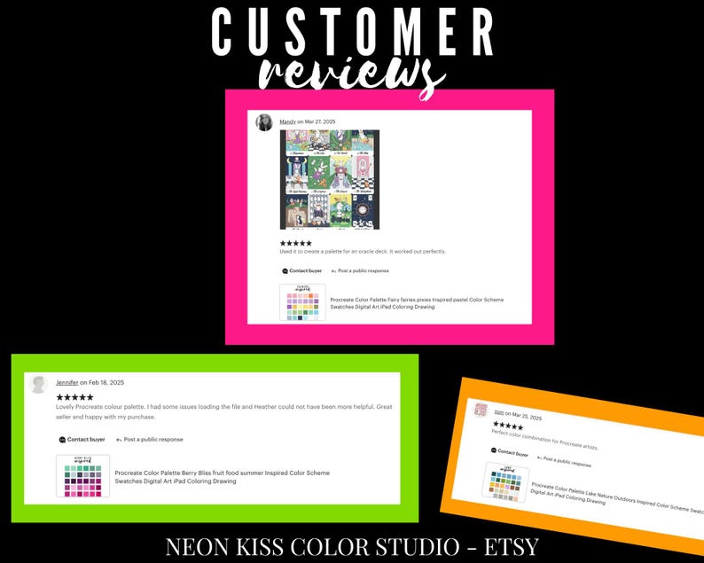 The Eras Vintage Retro Nostalgia Collection Color Palette Bundle for ...