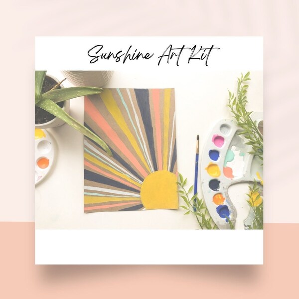 Sunshine Painting - Etsy