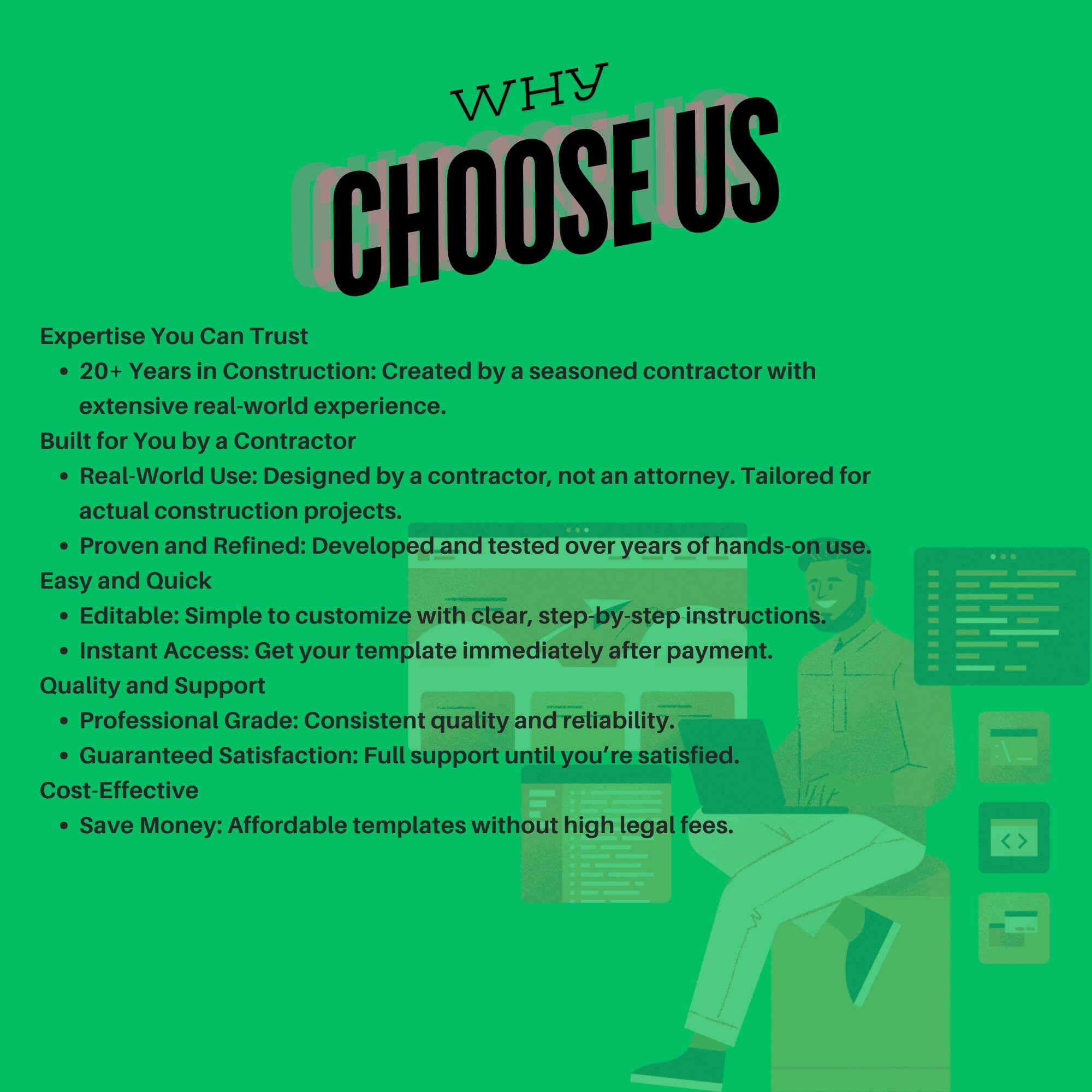 Professional Construction Contract Templates | Written and Used by ...