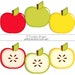 Apple Clip Art for Personal and Commercial Use - INSTANT DOWNLOAD - Etsy