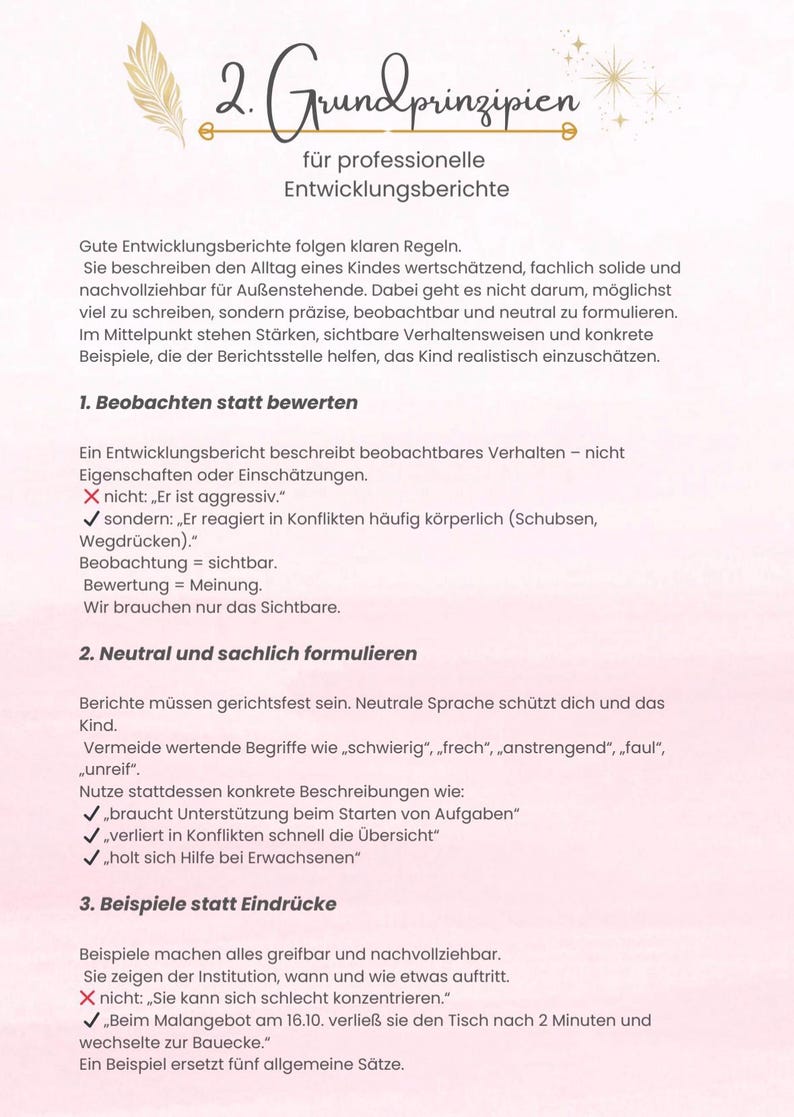 Writing Professional Development Reports - for Daycare Centers or ...