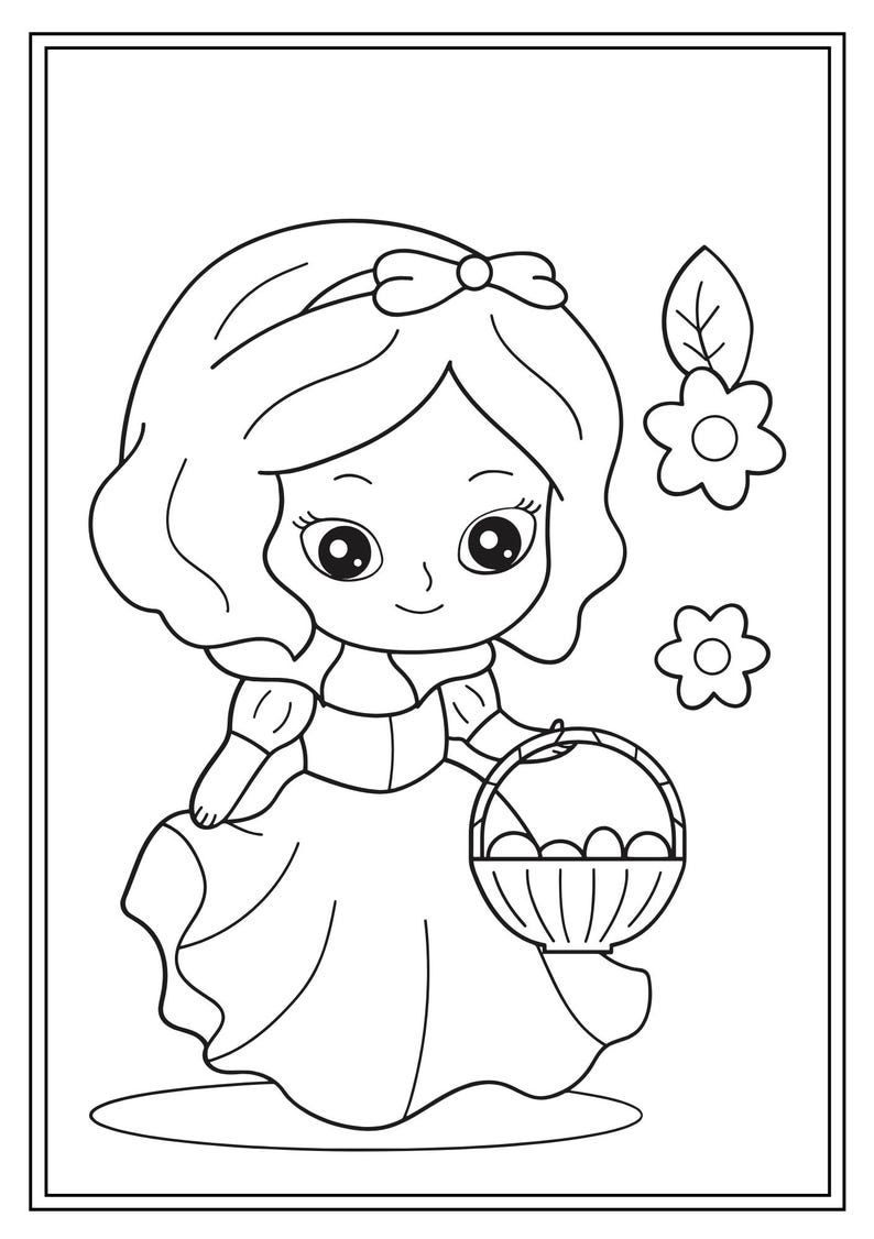 Princess Coloring Book for Kids | Fairy Tale, Unicorn, Castle ...
