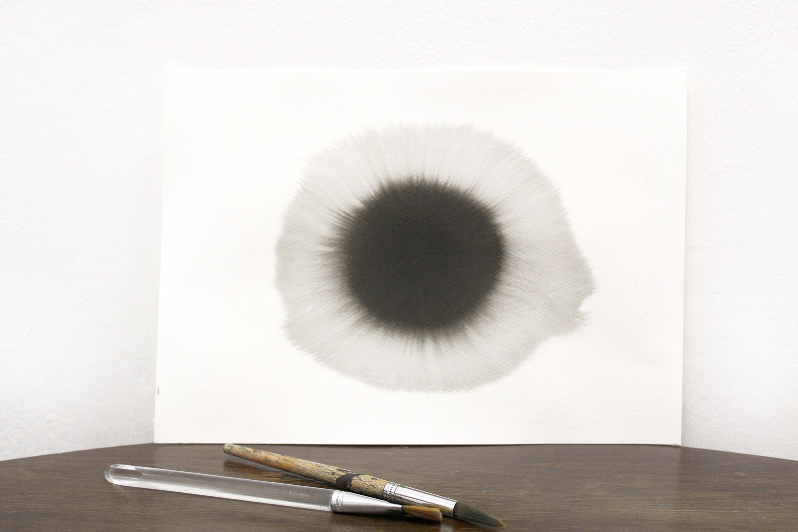 Original Minimalist Ink Painting 35 X 25 Cm - Etsy