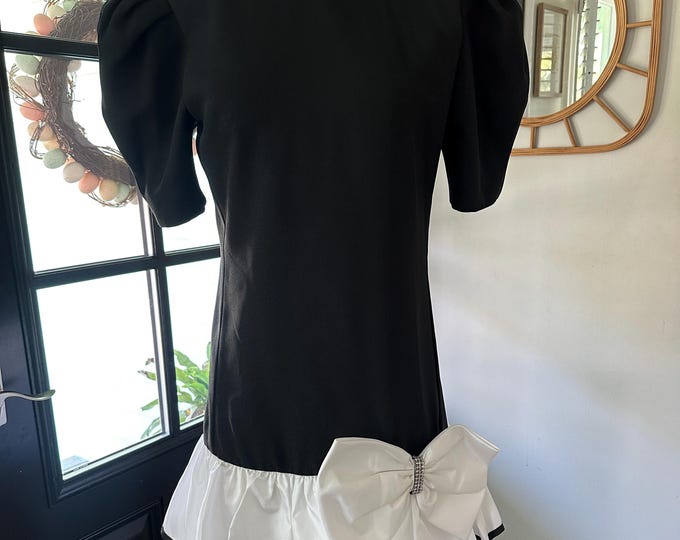 Vintage 1980s Jessica Howard by Mitchell Rodbell Prom - Cocktail ...