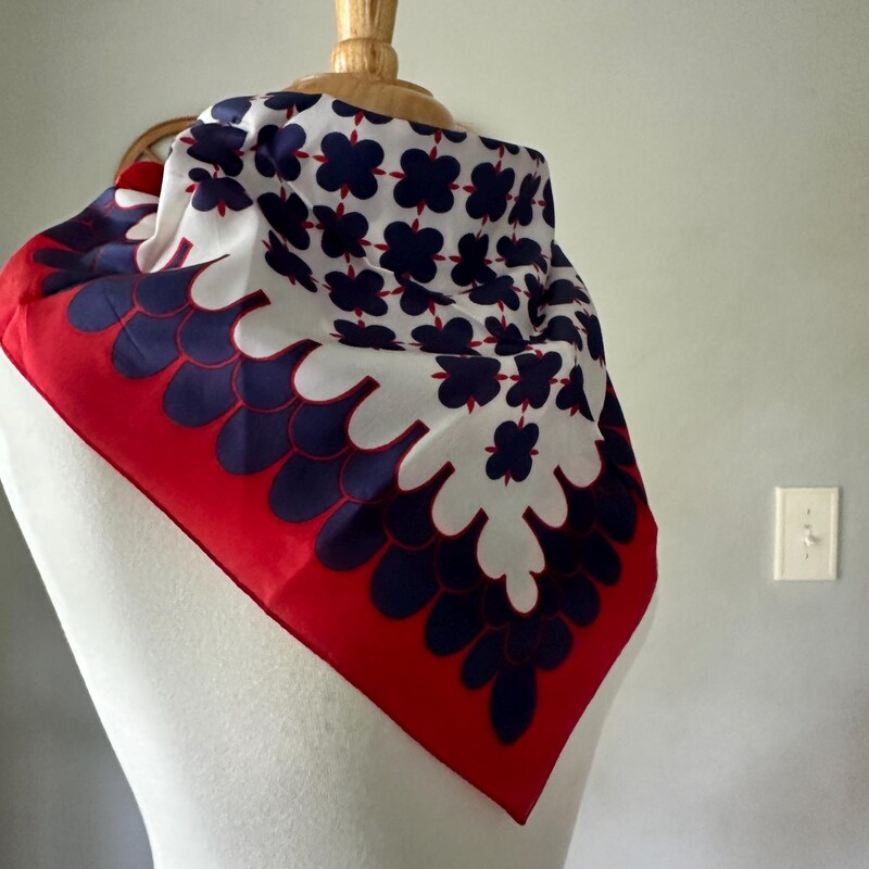 Red White Blue Scarf - Etsy