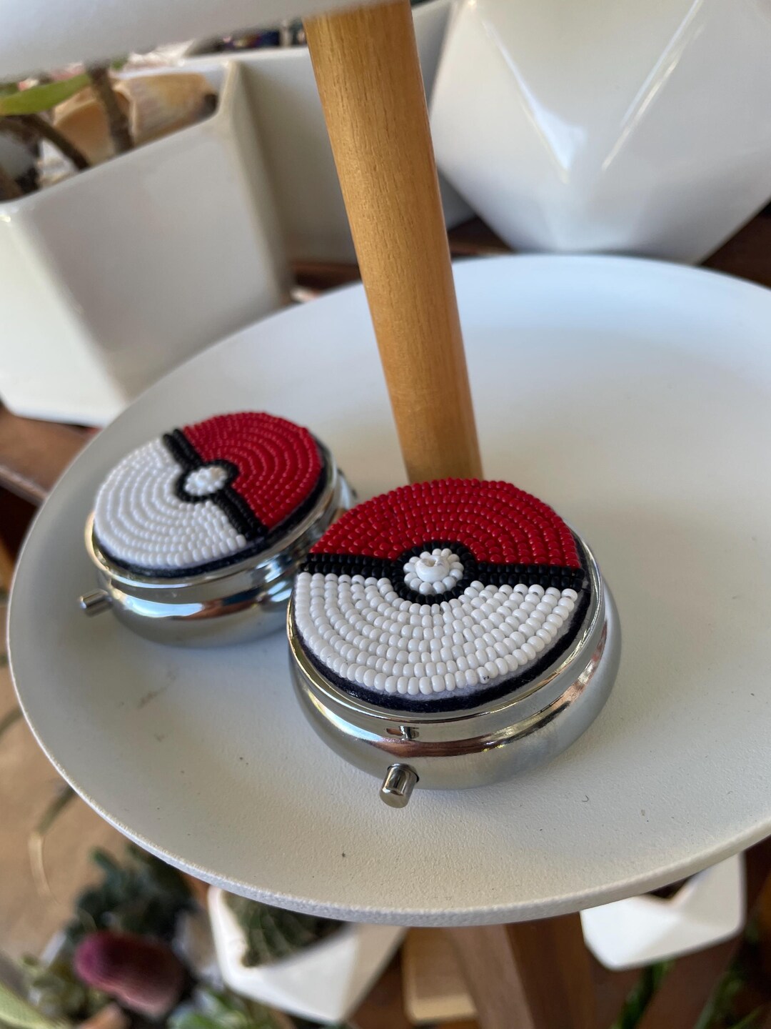 Beaded Pokeball Mint/pill Case - Etsy