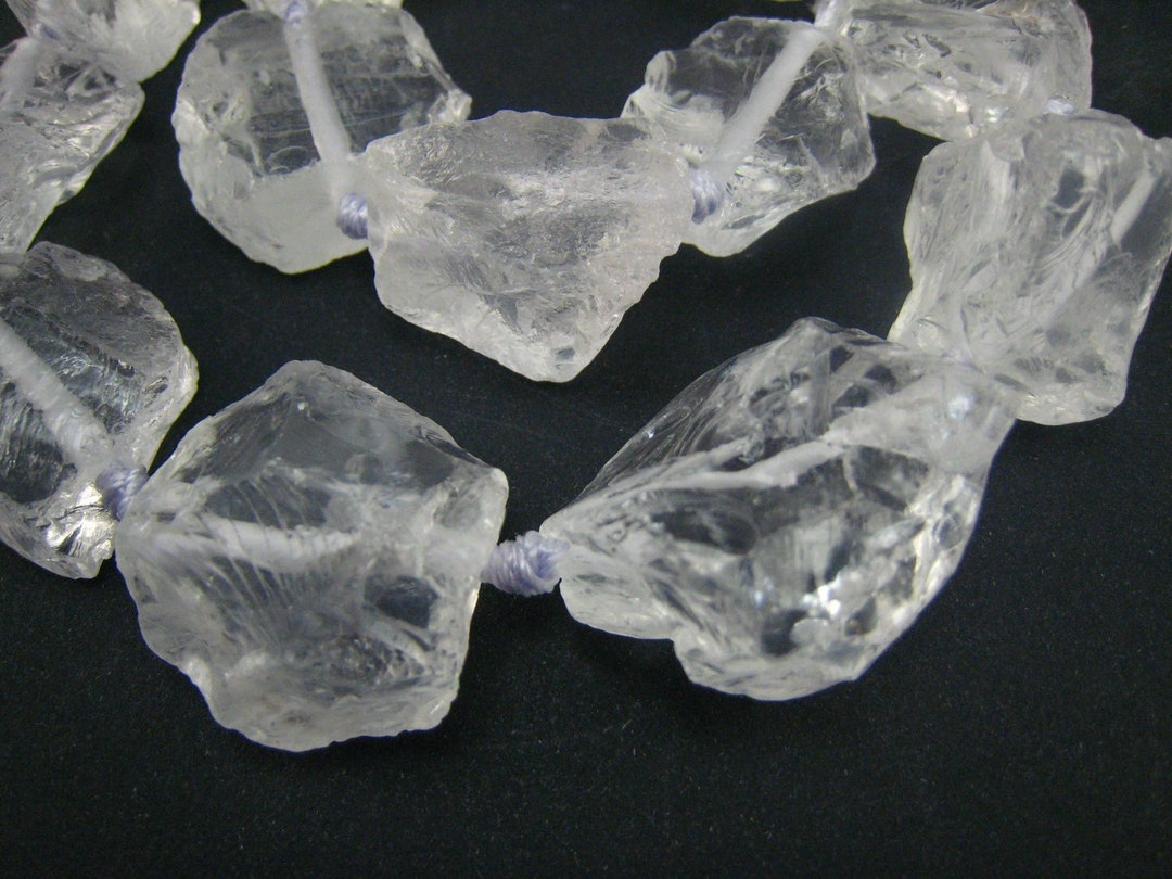 Perle de quartz clair pierre précieuse pépite grosse brute - Etsy Canada
