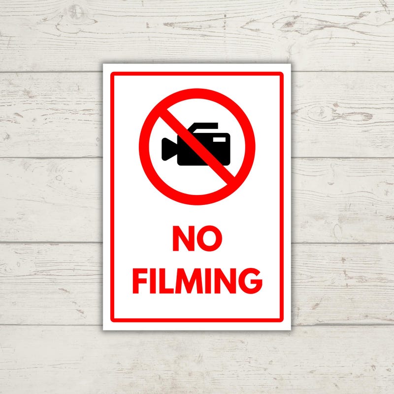 Security Camera Poster - Etsy