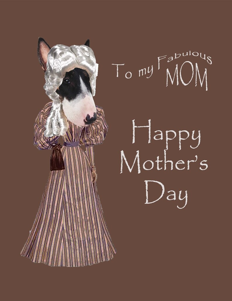 Bully Dog Birthdaybullies Dressing up Cardhumorous Bully - Etsy