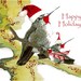 Hummingbird Christmas Cards, Custom Fantasy Holiday Hummers, Magical ...