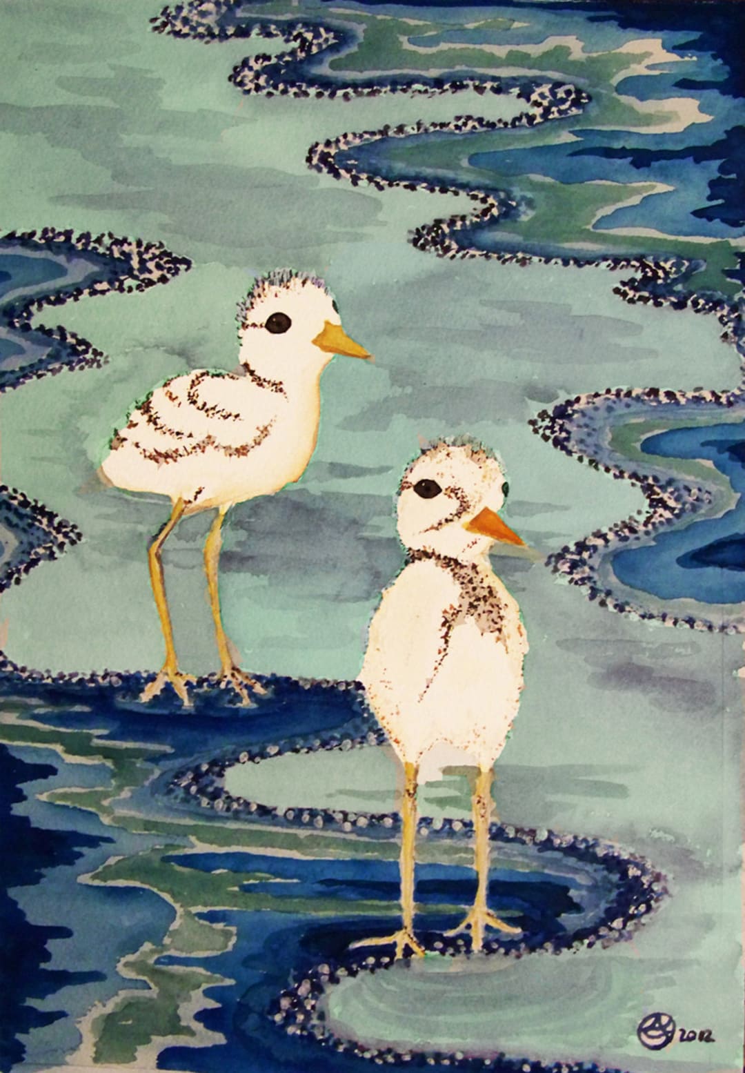 Snowy Plover Piping Plover Archival Printbird Lover - Etsy