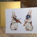 10 Custom Easter Bunny Musician Cardsbring a Smile to Loved Ones This ...