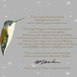 Birthday Fantasy Hummers Cards~good Luck Hummingbirds Birthday ...