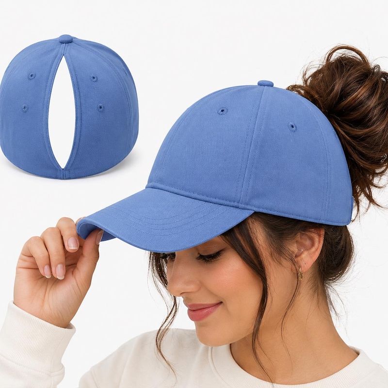 Ponytail Blank Hats - Etsy
