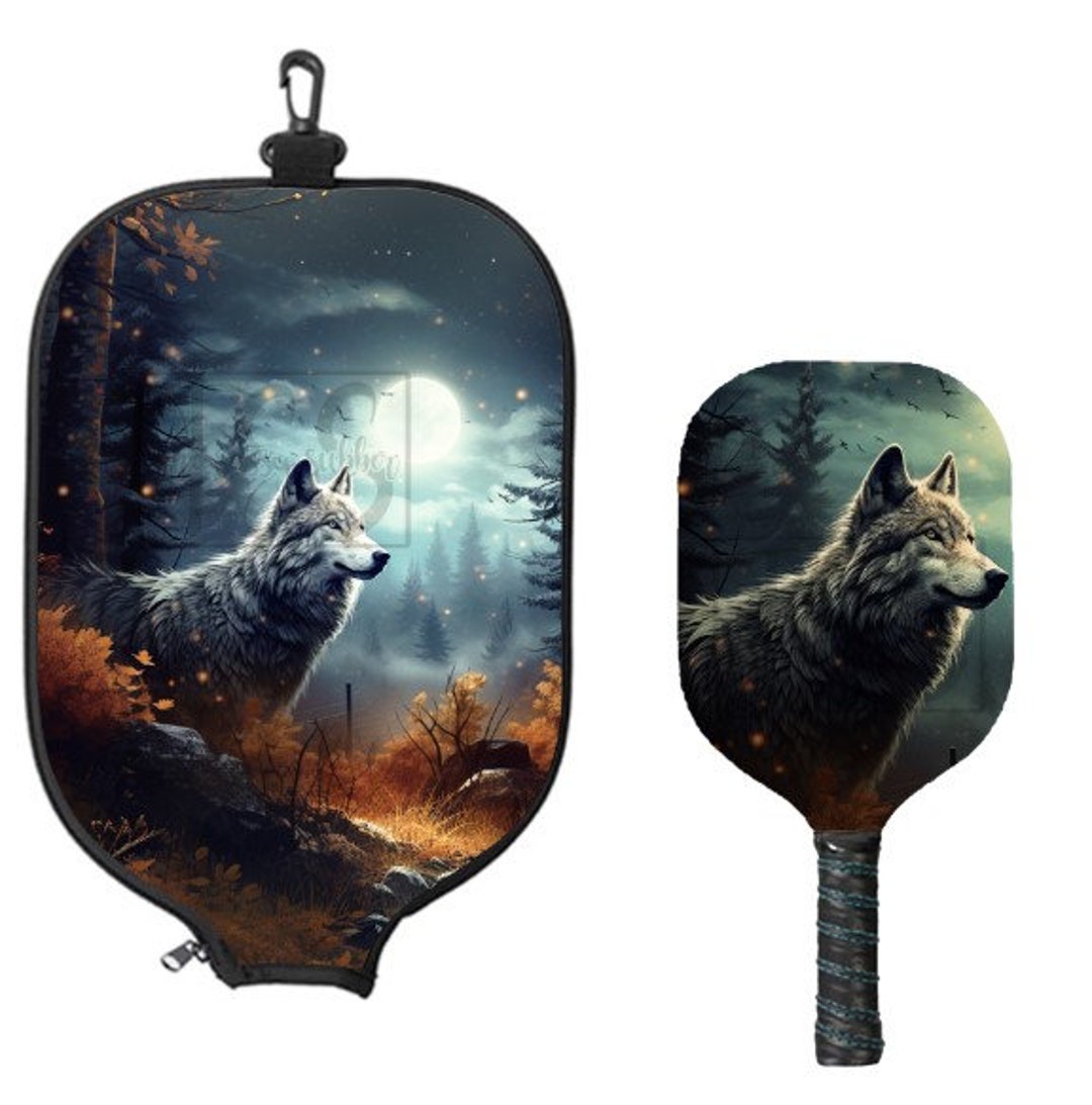 DIGITAL FILE Wolf Pickleball Paddle and Cover Set for Sublimation - Etsy
