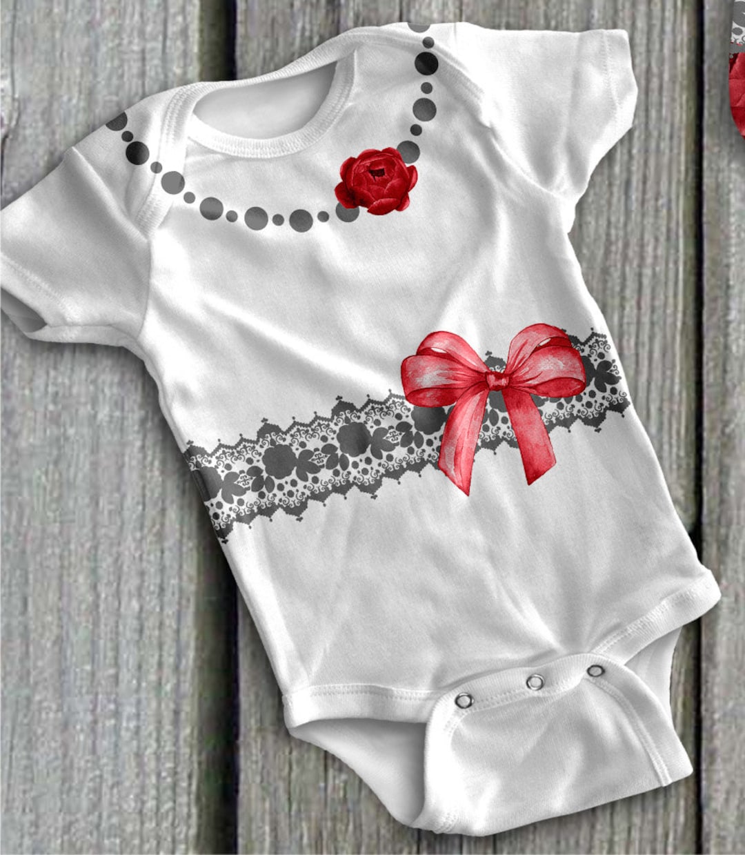 DIGITAL FILE Red Rose Body Suit Design for Sublimation - Etsy
