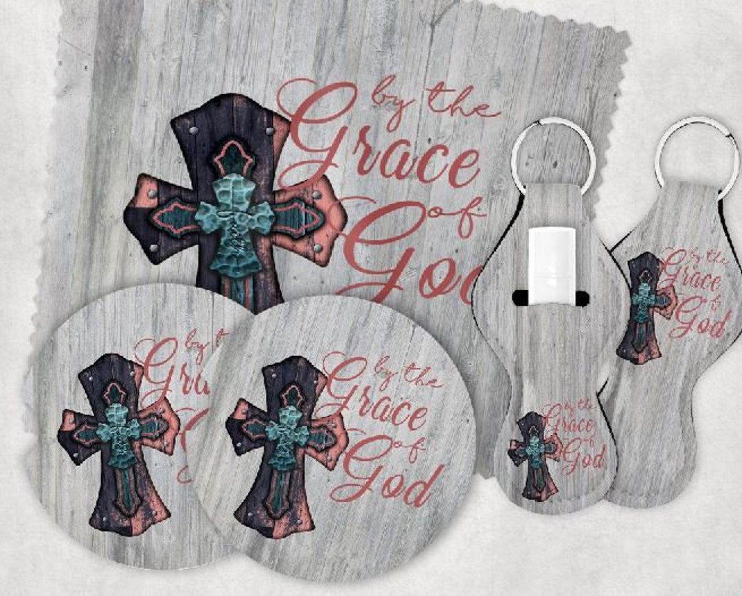 DIGITAL FILE by the Grace of God Set With Lens Cloth, Lip Balm Holder ...