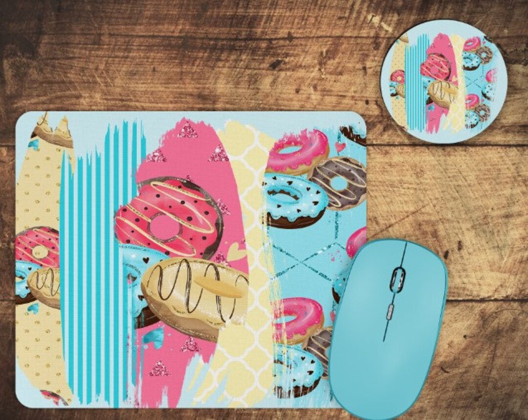 DIGITAL FILE Donut Desk Set Digital Design for Sublimation - Etsy