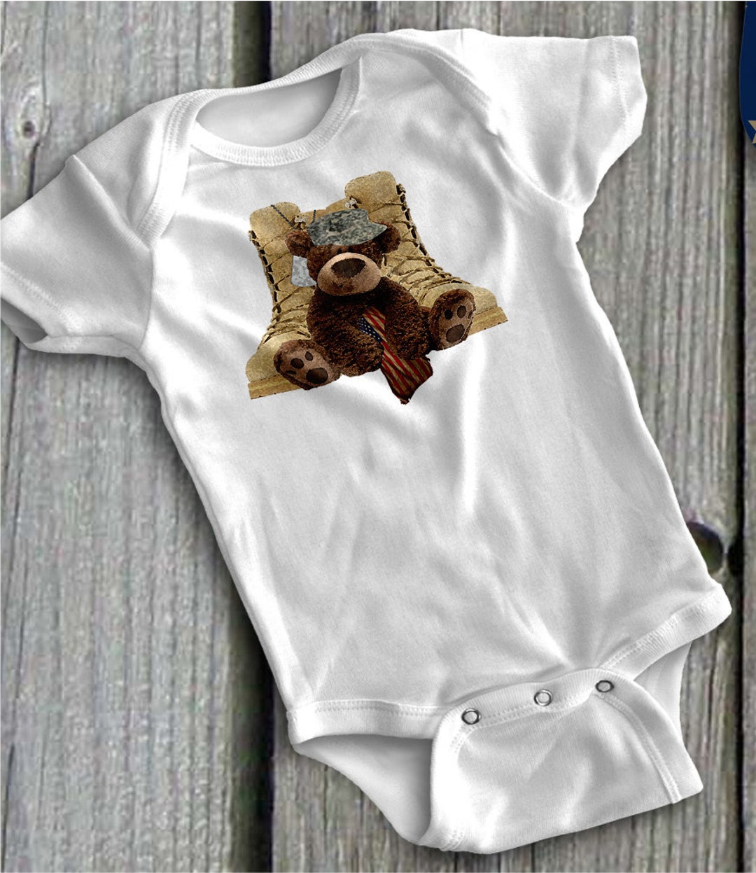 DIGITAL FILE Military Bear Body Suit Digital Design for Sublimation - Etsy