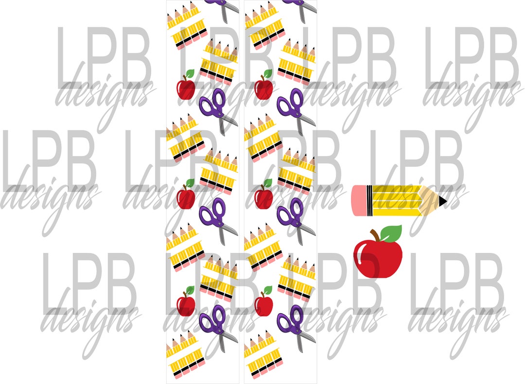 DIGITAL FILE Back to School Bow With Spot for Name With Bow Centers ...
