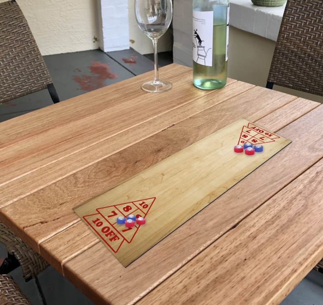 DIGITAL FILE Wood Shuffleboard Game Digital Design for Sublimation - Etsy