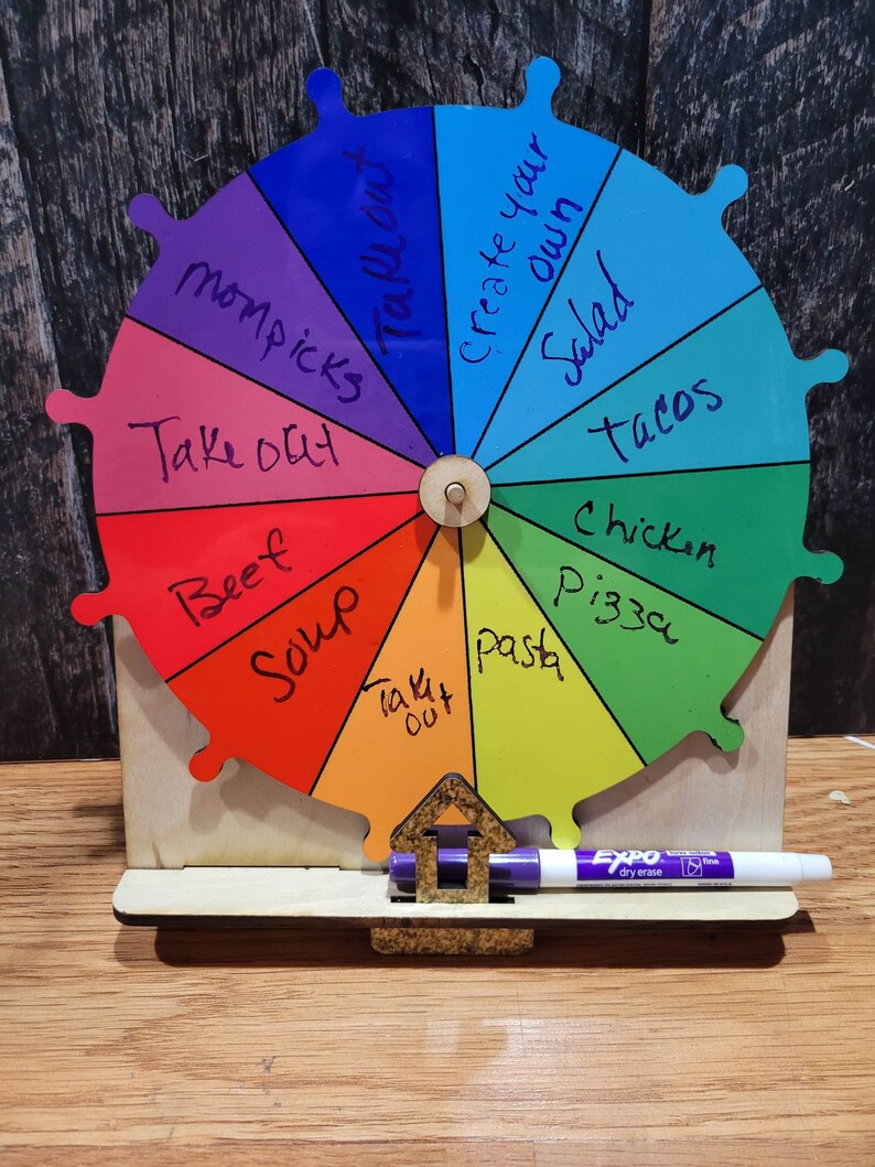 DIGITAL FILE Suggestion Wheel Digital Design for Sublimation - Etsy