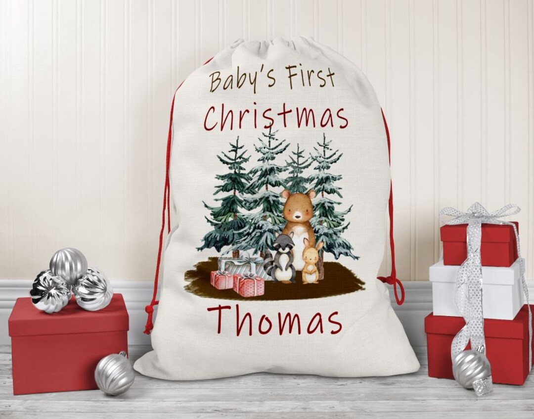 DIGITAL FILE Baby's First Christmas Santa Pack Design for Sublimation ...