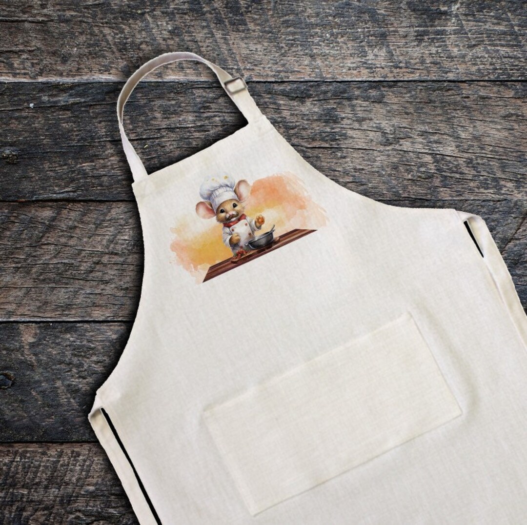 DIGITAL FILE Chef Mouse Apron Design for Sublimation - Etsy