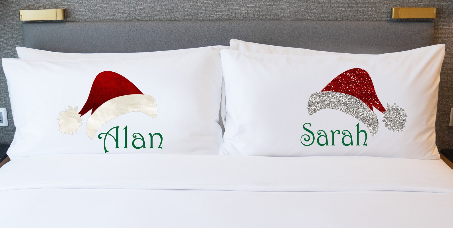 DIGITAL FILE Santa Hat Glitter and Non Glitter Design for Sublimation ...