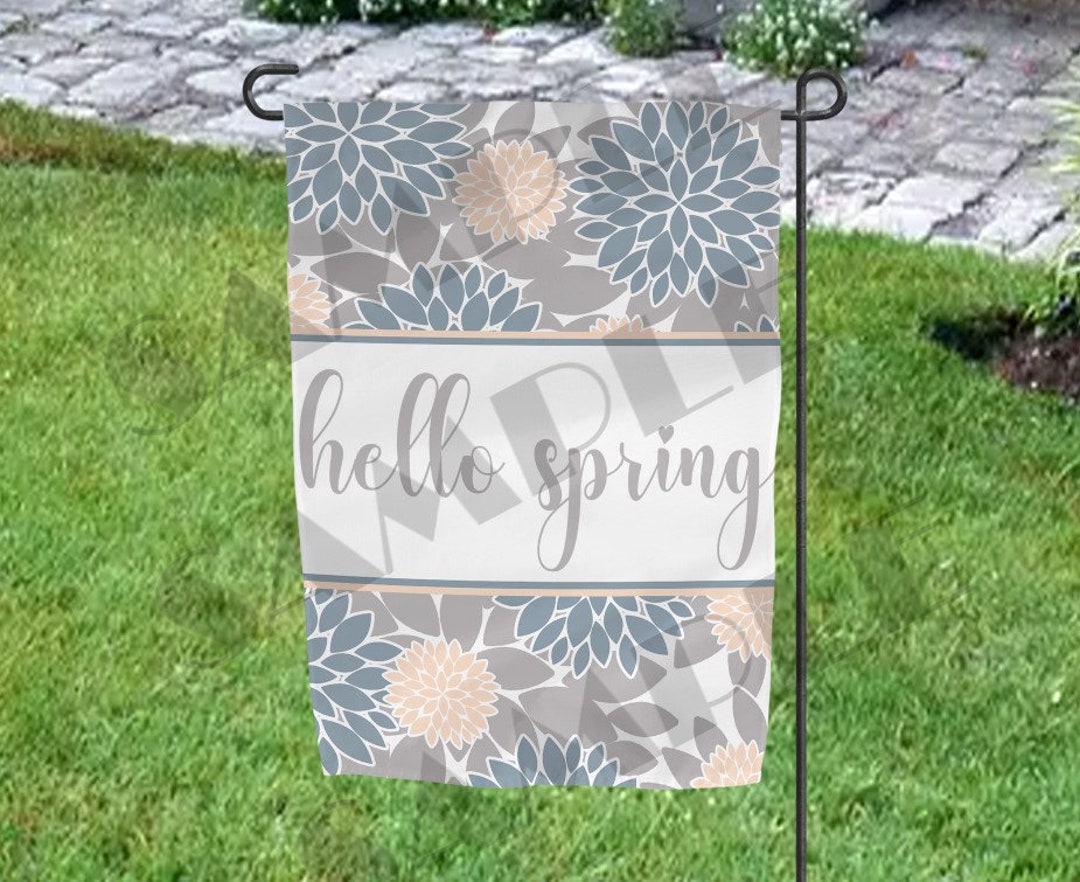 DIGITAL FILE Mum Floral Garden Flag Digital Design for Sublimation - Etsy