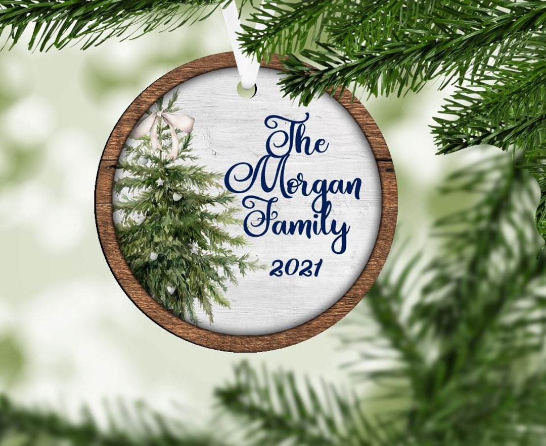 DIGITAL FILE Tree Round Ornament Digital Design for Sublimation - Etsy