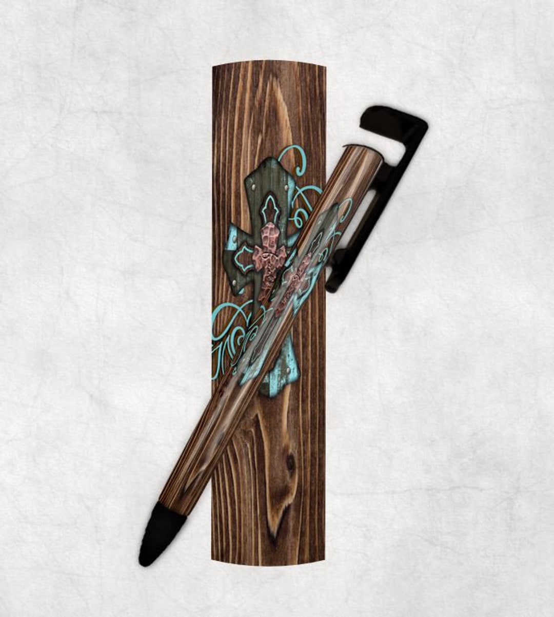 DIGITAL FILE Teal Cross Digital Design for Sublimation - Etsy