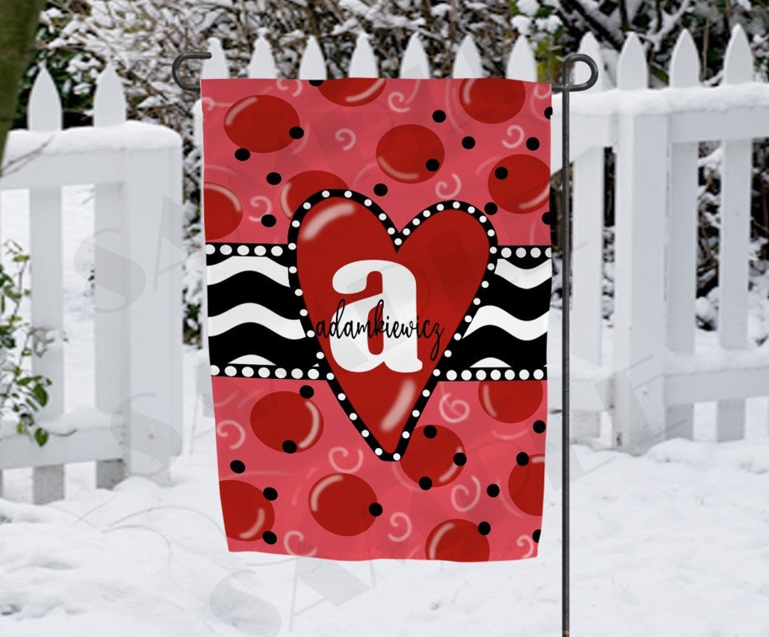 DIGITAL FILE Red Heart Doodle Flag Digital Design for Sublimation - Etsy