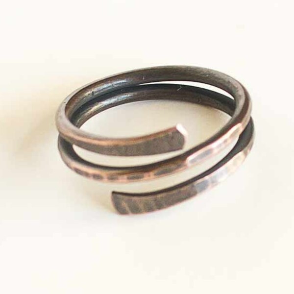 Overlapping Ring - Etsy