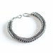 Steel Chainmaille Bracelet Box Chain Stainless Steel 7.5 Chain Maille ...