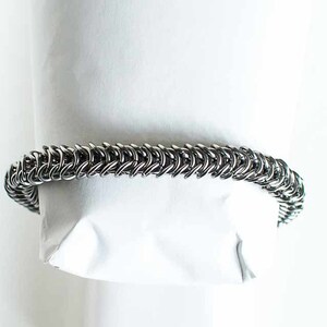 Steel Chainmaille Bracelet Box Chain Stainless Steel 7.5 Chain Maille ...