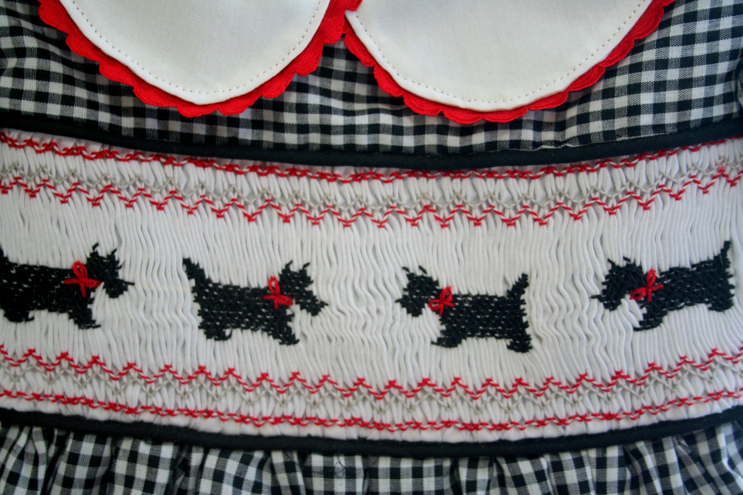 Girl's Heirloom Hand-smocked Square Yoke Dress - Etsy