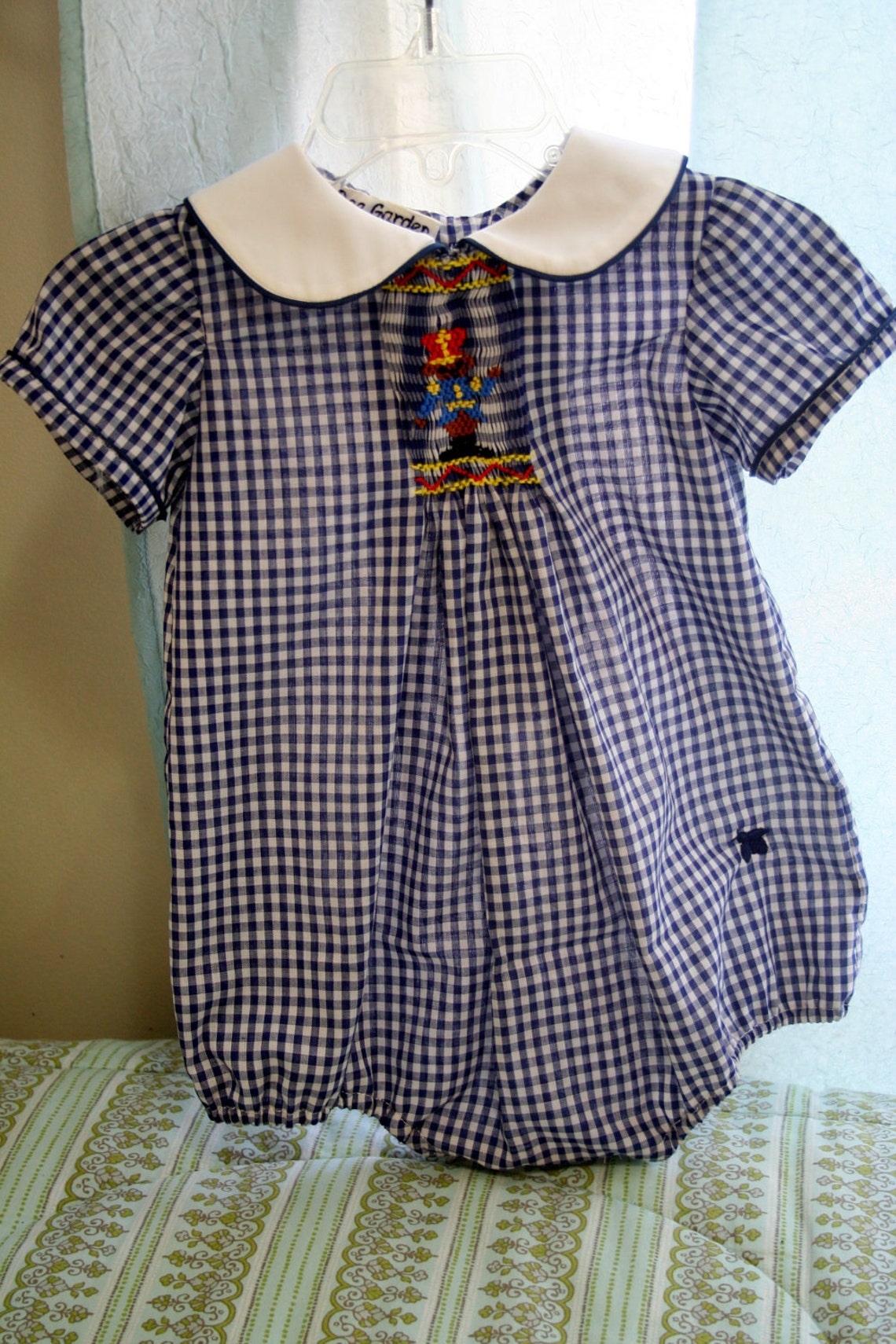 Hand-smocked Bubble Romper - Etsy